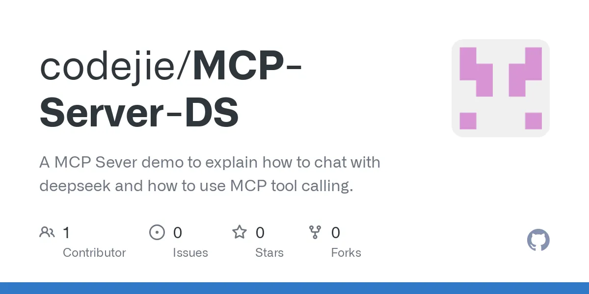 MCP-Server-DS Demo: Chat with DeepSeek & Use MCP Tools | Creati.ai