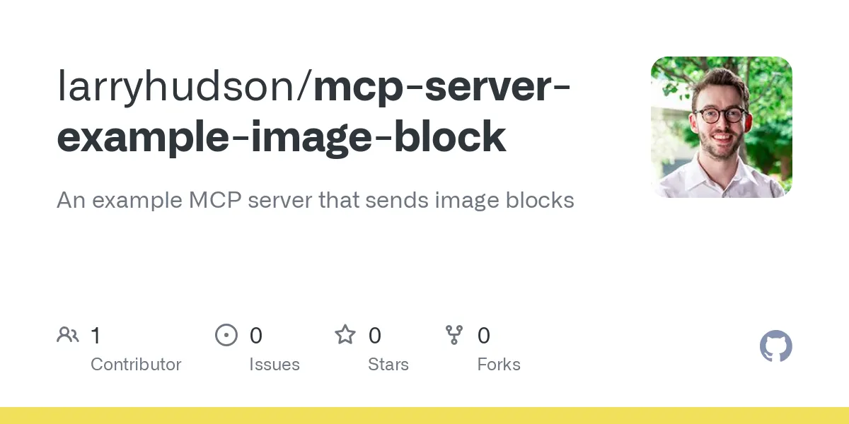 Servidor MCP de ejemplo para bloques de imagen aleatorios - Integración ...