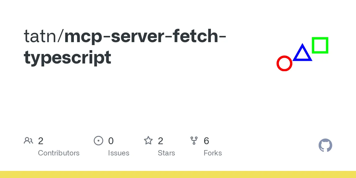 Web Content Fetching and Conversion MCP Server - Typescript Support | Creati.ai
