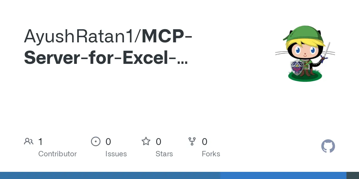 Excel 데이터 처리 MCP 서버 - API 및 VBA로 자동화 | Creati.ai