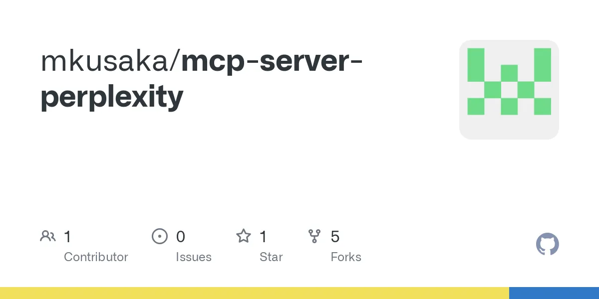 Serveur MCP Perplexity AI - Intégration de recherche avancée pour les développeurs | Creati.ai
