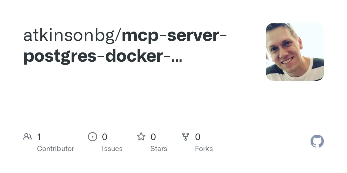 Serveur MCP Docker Compose avec PostgreSQL - Solution de déploiement ...