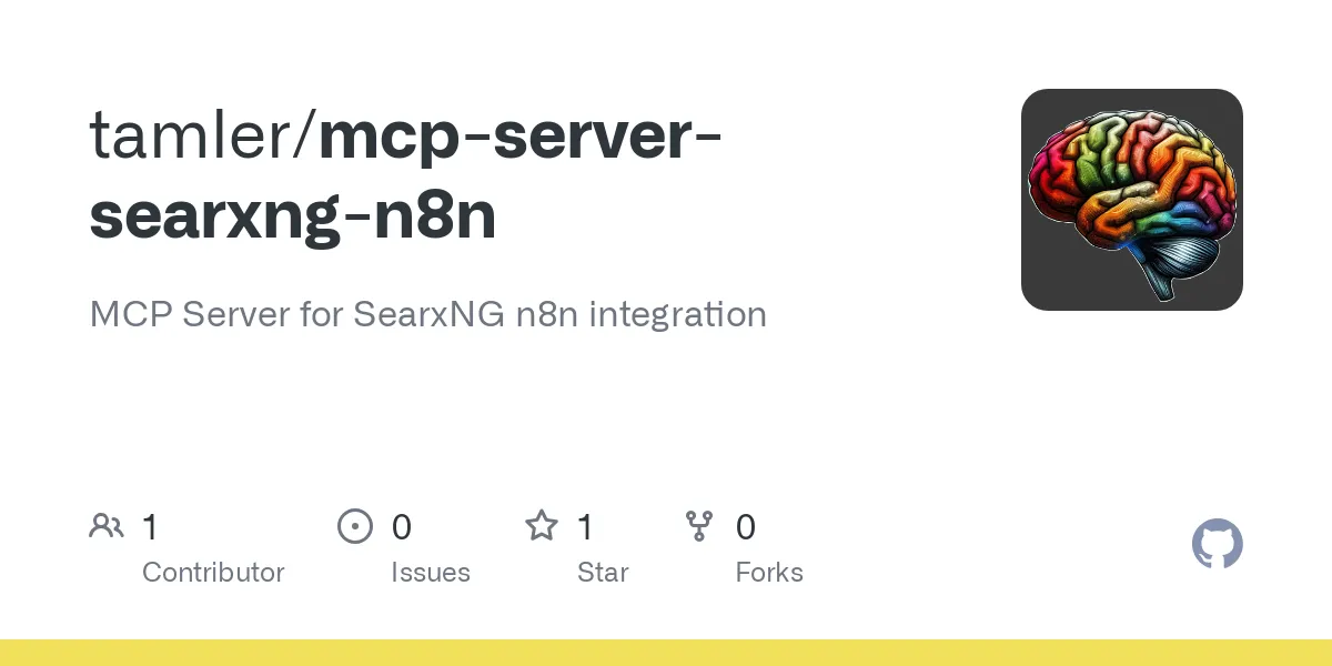 Servidor MCP para integraciones de SearxNG y n8n para búsquedas automatizadas | Creati.ai