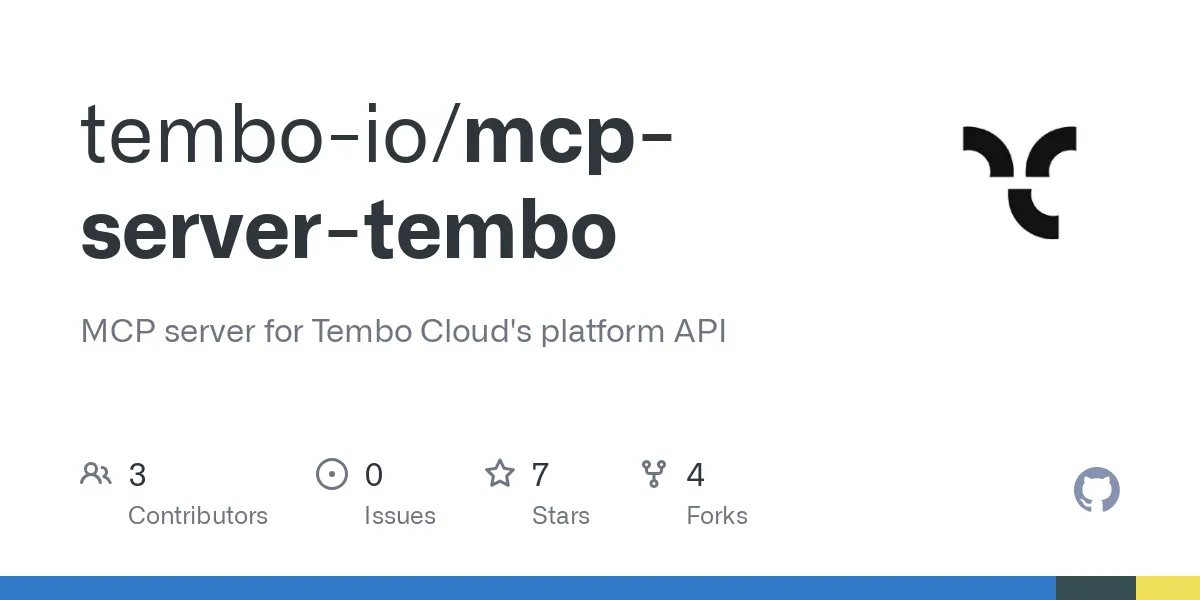 Tembo MCP 伺服器用於平台 API 管理和擴展 | Creati.ai