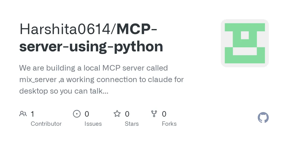 Mix_server: Servidor MCP local para la interacción de herramientas en lenguaje natural | Creati.ai