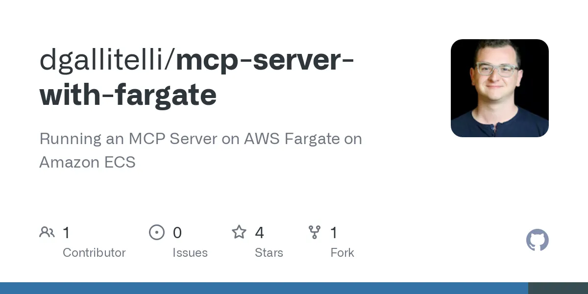 Desplegar servidor MCP escalable en AWS Fargate con configuración ...
