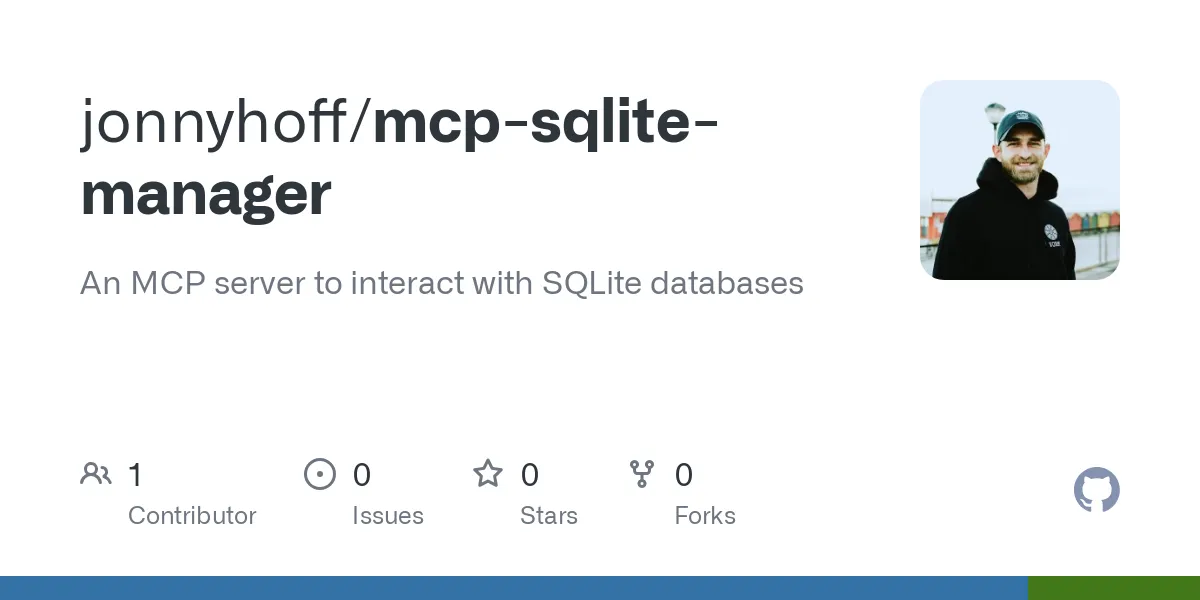 MCP SQLite Manager - Structured Tool for Managing SQLite Databases | Creati.ai