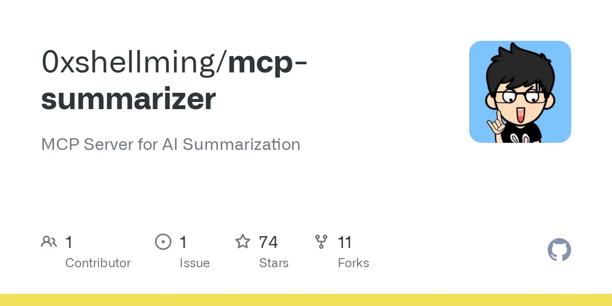 Servidor de Resumación de Contenido MCP - Resumación multi-formato impulsada por IA | Creati.ai