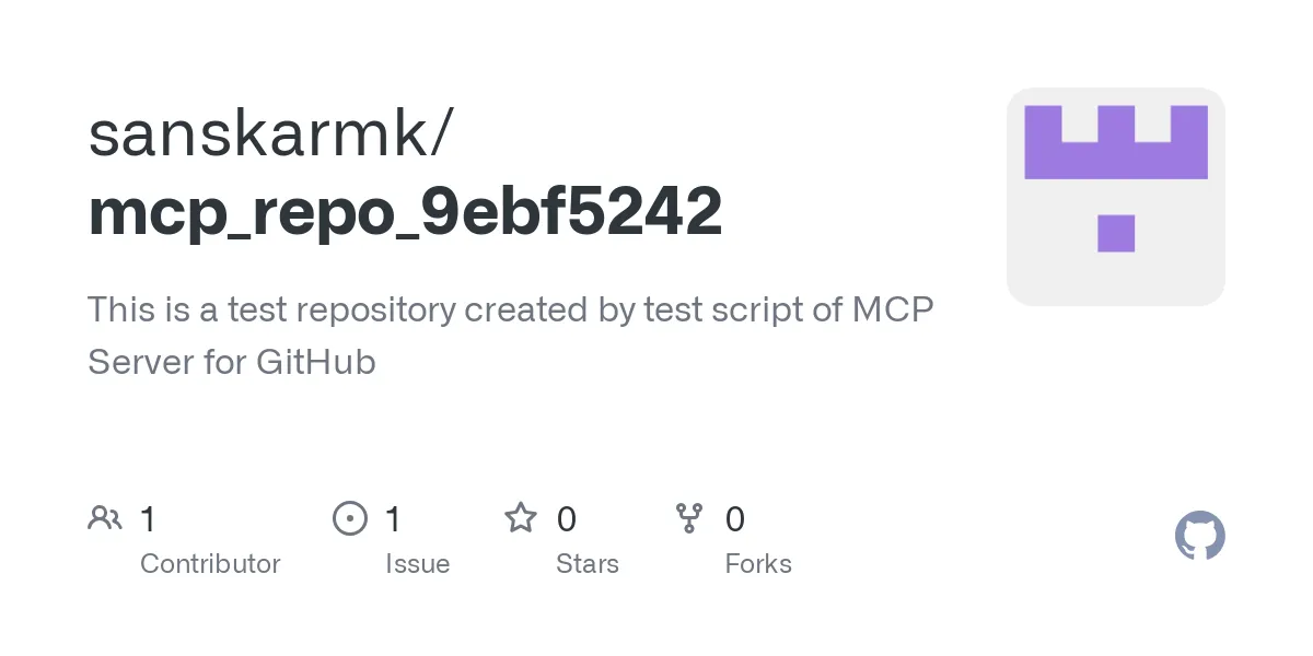 GitHub Repository Management MCP - Activity Tracking & Documentation ...