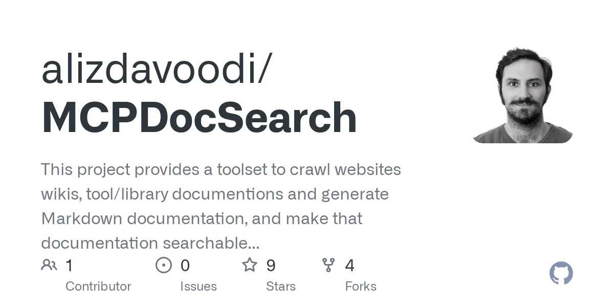 MCPDocSearch: Web Documentation Crawler and Semantic Search MCP Server | Creati.ai