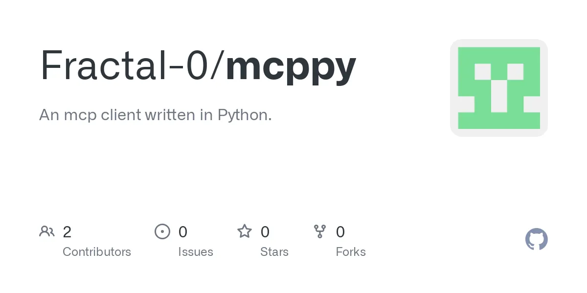 mcppy: Python Command Line MCP Client for Server Management | Creati.ai