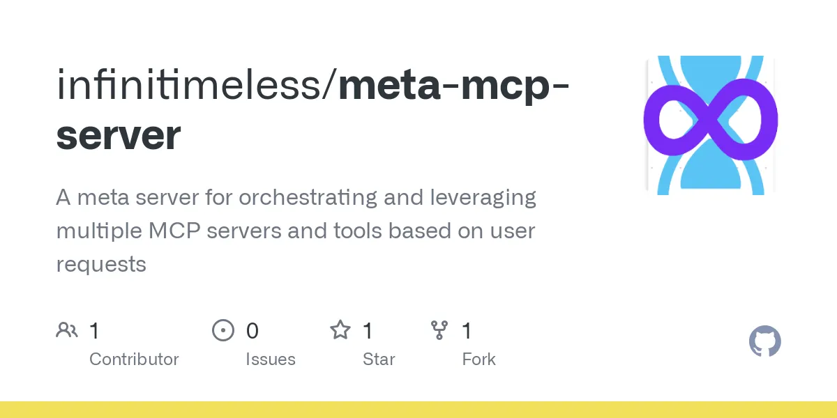 Servidor Meta MCP: Orquestar y gestionar múltiples herramientas MCP de manera eficiente | Creati.ai