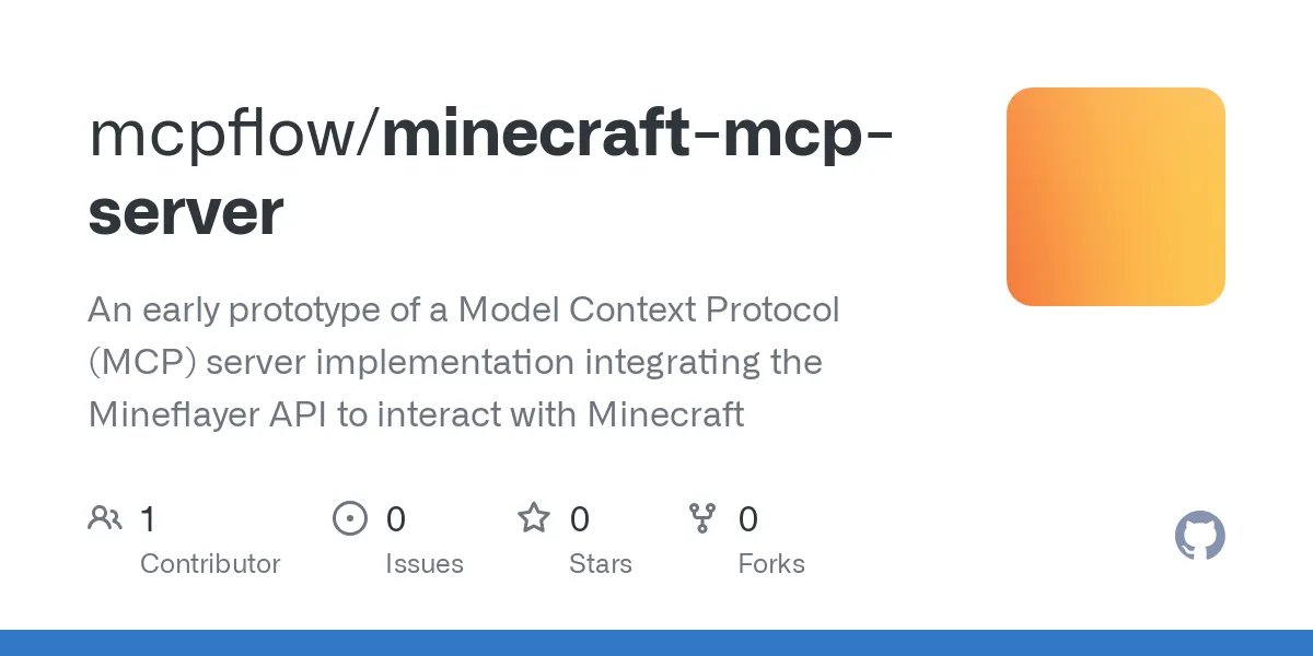 Minecraft MCP Server with Mineflayer API for Automated Bot Interactions | Creati.ai