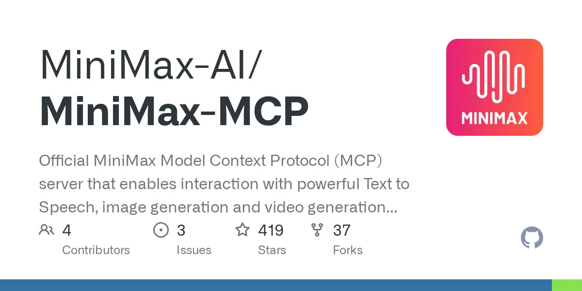 MiniMax MCP Server for Text, Image, Video API Interaction | Creati.ai