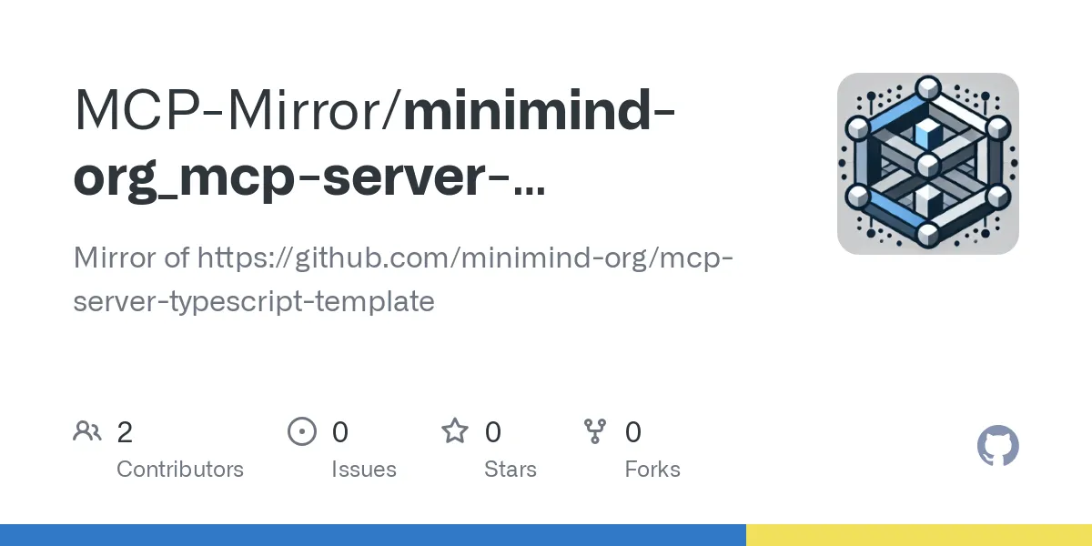 Template de Servidor MCP TypeScript para Protocolos e Ferramentas Personalizadas de IA | Creati.ai