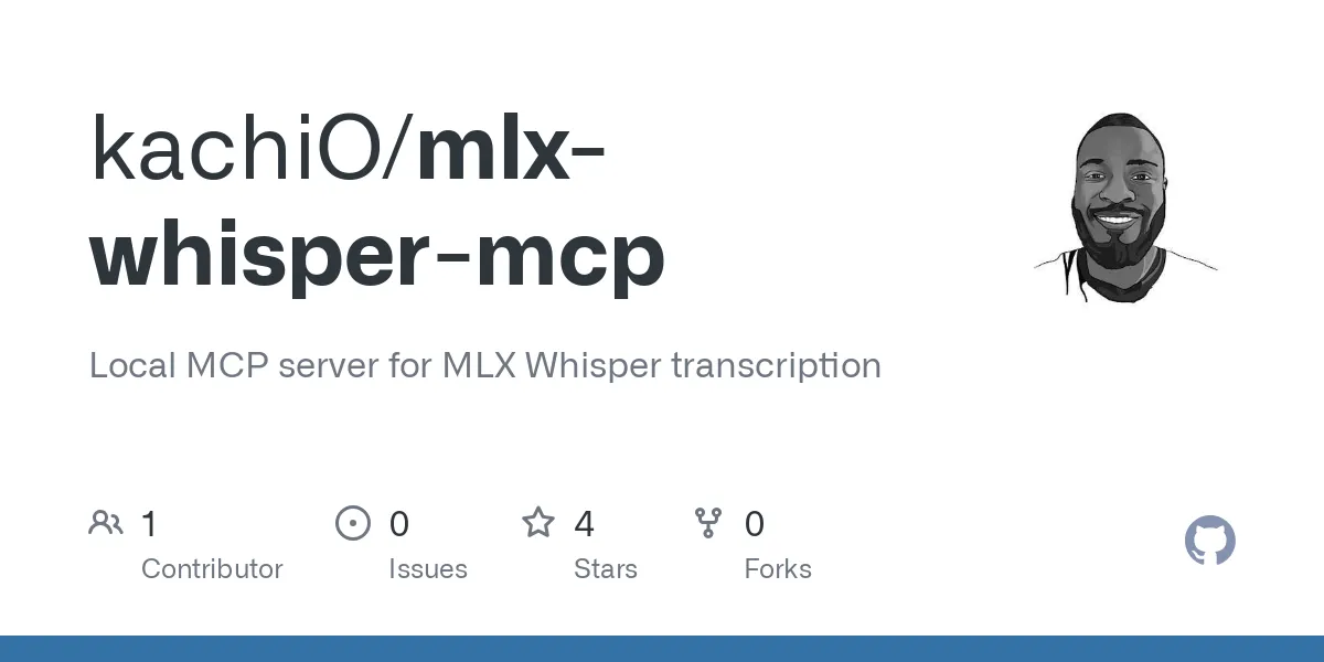 MLX Whisper MCP: Local Transcription Server for Apple Silicon Macs | Creati.ai