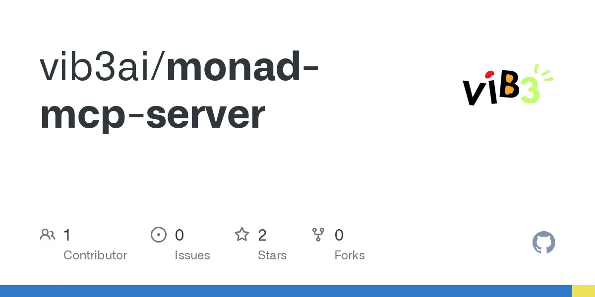 Monad MCP Server - AI Blockchain Interaction for Monad DApps | Creati.ai