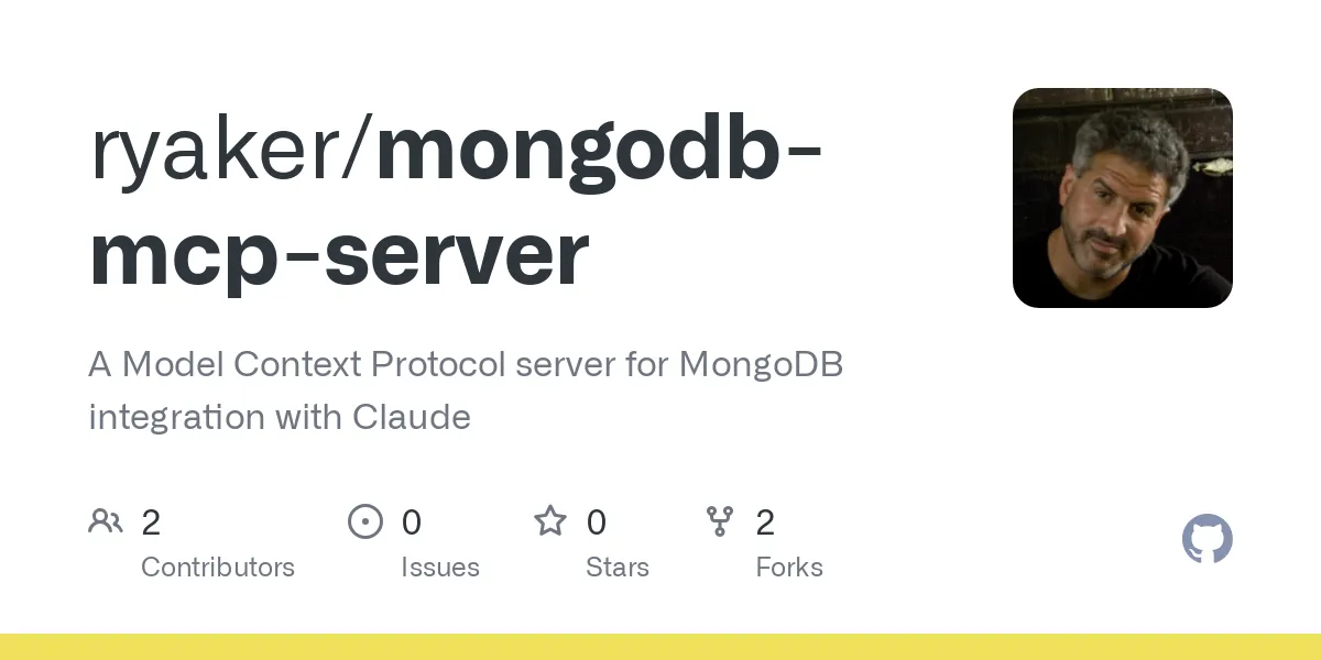 MongoDB Model Context Protocol Server for Claude Integration | Creati.ai