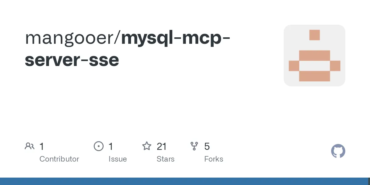 MySQL MCP Server SSE - Real-Time Secure MySQL Database Management ...