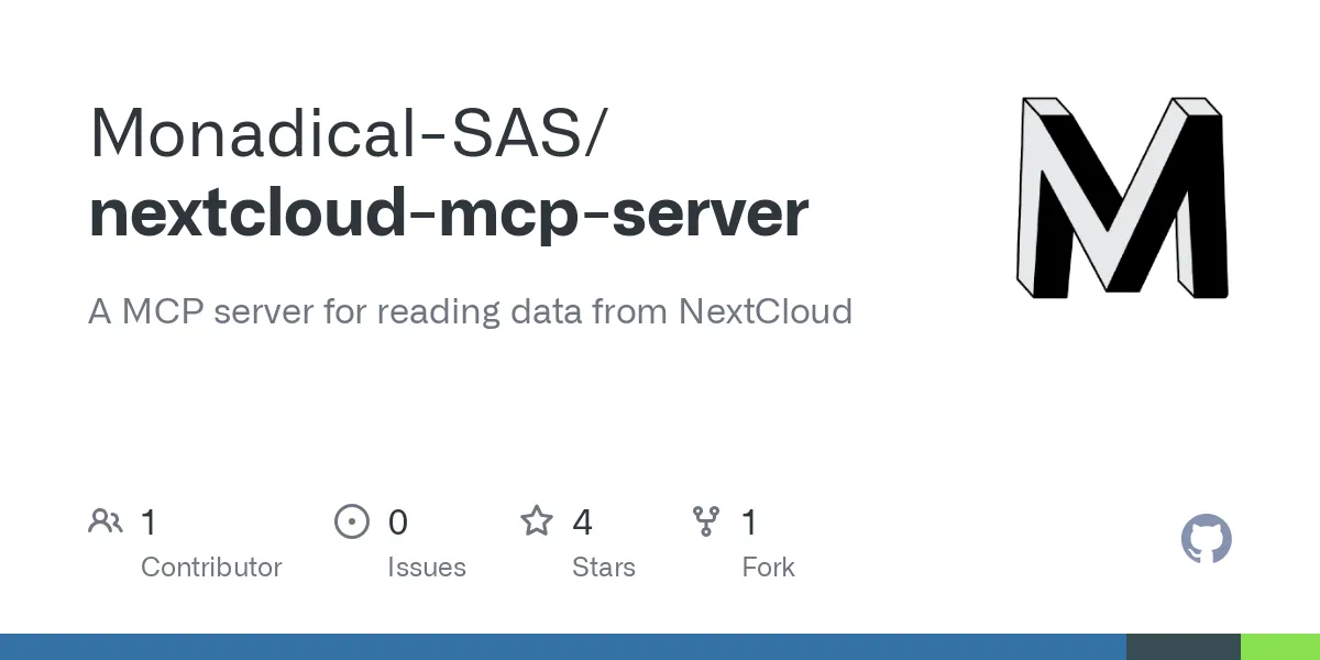 Nextcloud MCP Server - Recuperación de datos para entornos NextCloud | Creati.ai