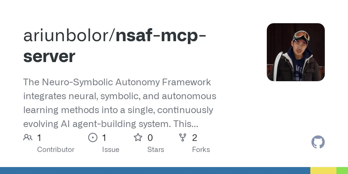NSAF MCP Server - Neuro-Symbolic AI Agent Management Framework | Creati.ai