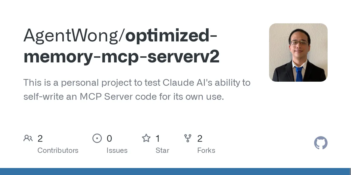 Optimized Memory MCP Server v2 - High-Performance Infrastructure Management | Creati.ai