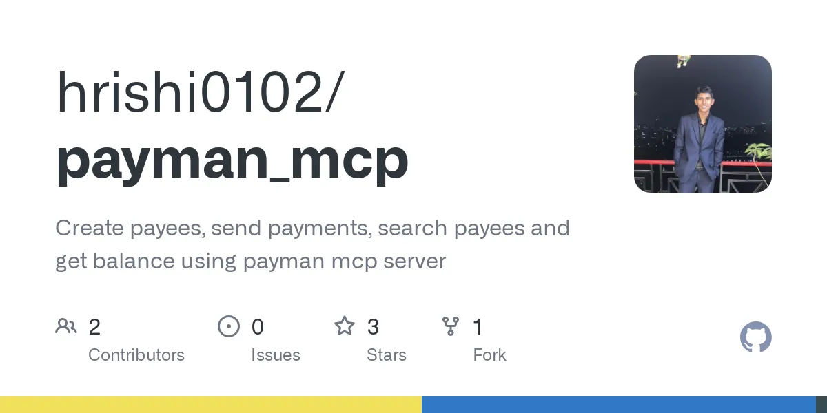 Payman MCP Server - Automate Payments and Manage Payees Effortlessly ...