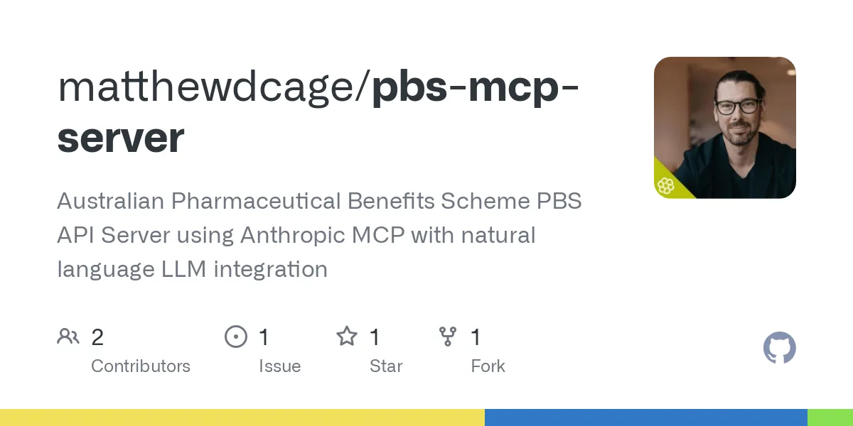 PBS MCP API Server - AI Access to Australian Pharmaceutical Data | Creati.ai
