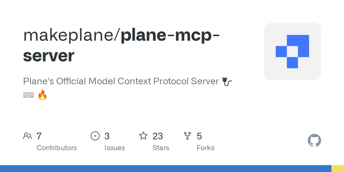 Plane MCP Server - Integrate and Automate Project Management with Plane ...