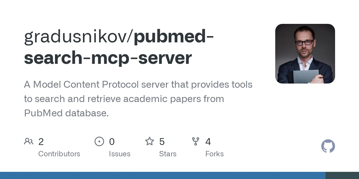 PubMed Search MCP Server - Biomedical Literature Search Tool | Creati.ai