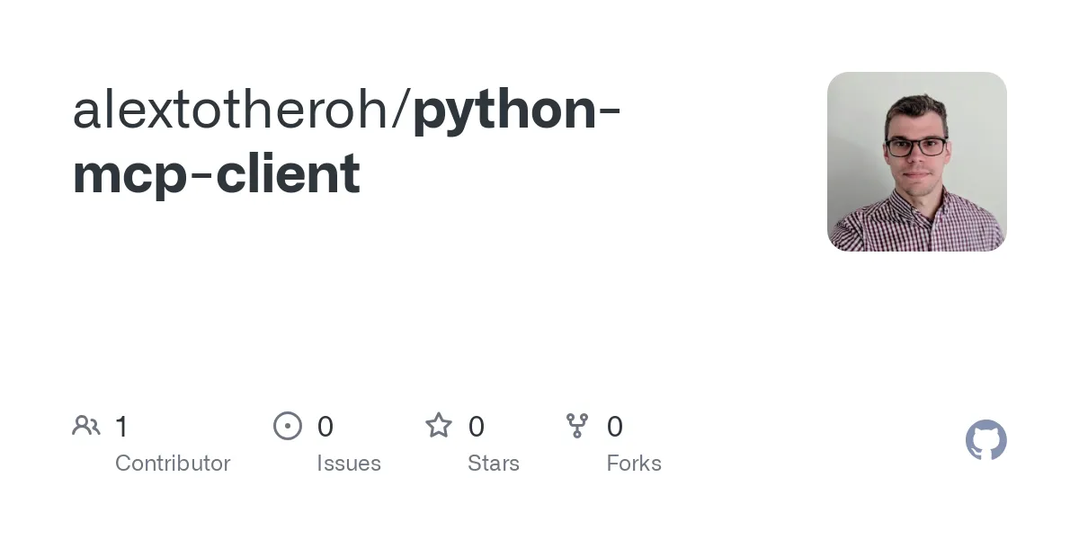 python-mcp-client : Bibliothèque de gestion d'API cloud en Python pour l'automatisation | Creati.ai