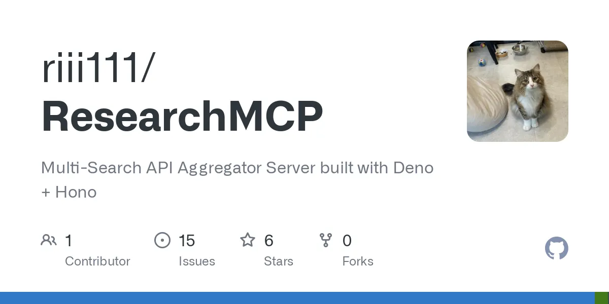 ResearchMCP - AI Research Tool with MCP Protocol & Search API Integration | Creati.ai