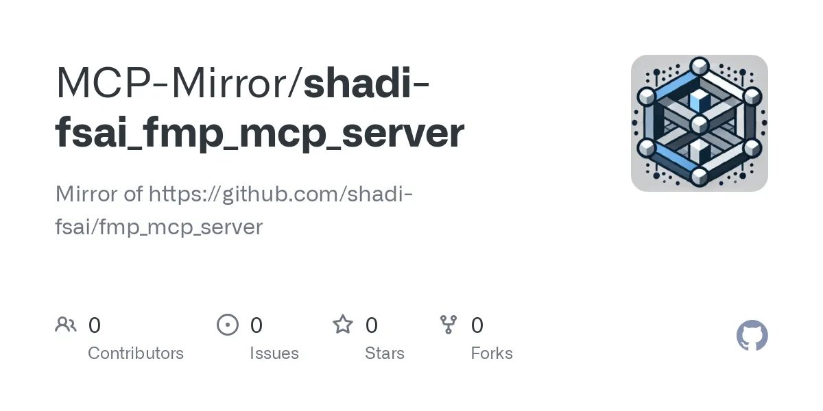 Shadi FSai FMP MCP Server - File System and Storage Automation Platform ...