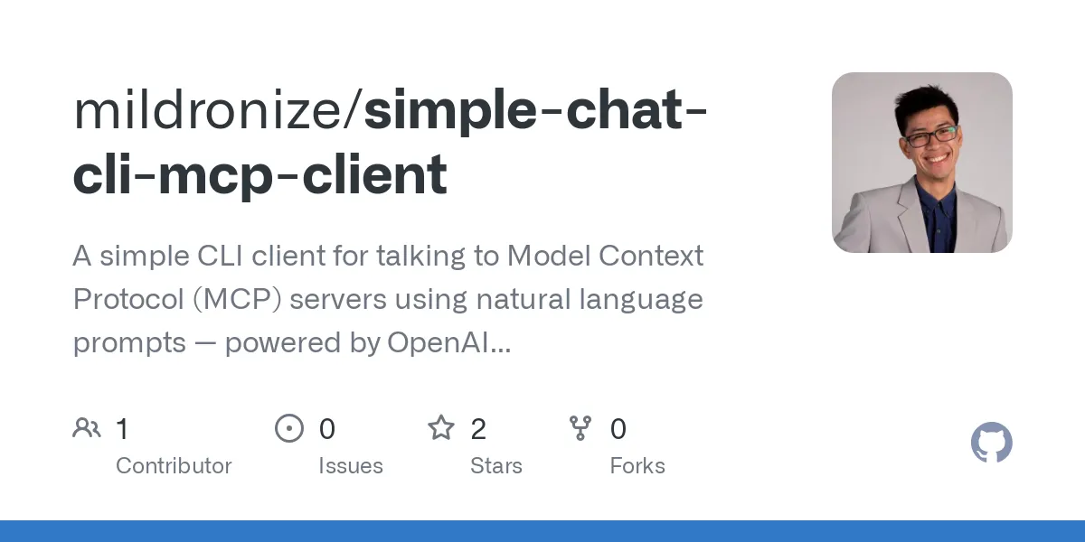 Simple Chat CLI MCP Client - Connect and interact with MCP servers naturally | Creati.ai
