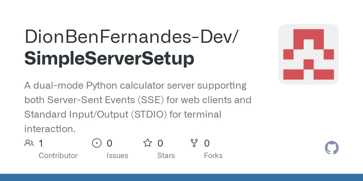 Servidor de Calculadora Python en Modo Dual que Soporta SSE y STDIO | Creati.ai
