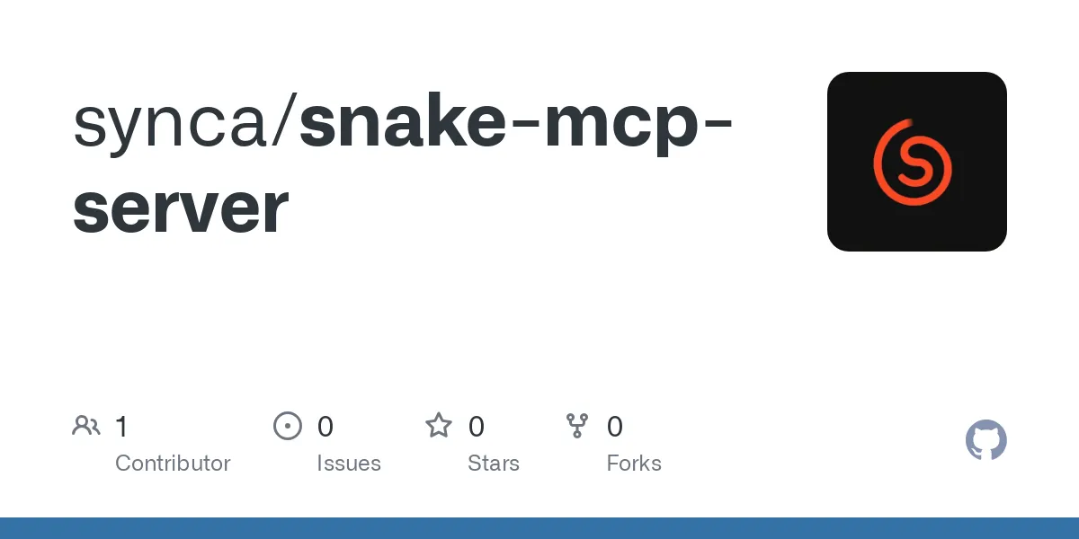 Servidor Snake MCP - Marco de Gestión de Protocolos de Minecraft en Python | Creati.ai