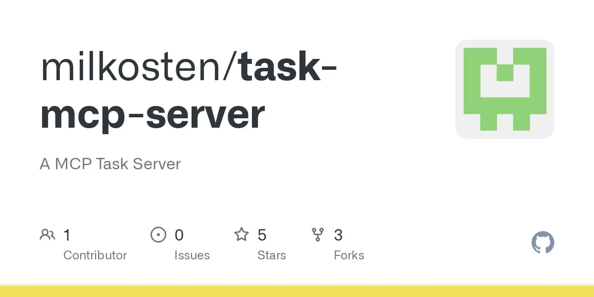 Servidor MCP de Tareas - Implementación TypeScript para Gestión de Tareas | Creati.ai