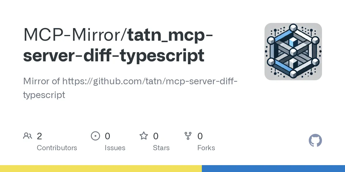 MCP-Server zur Textdiff-Generierung - TypeScript-Tool für Entwickler | Creati.ai