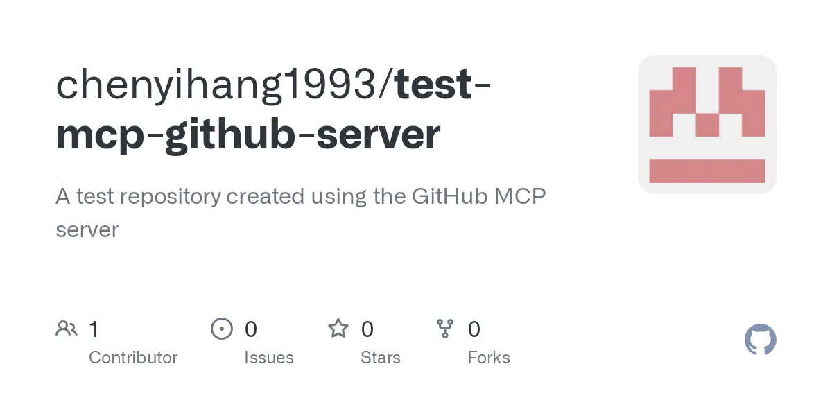 Test Mcp Github Server For Private Code Hosting And Collaboration
