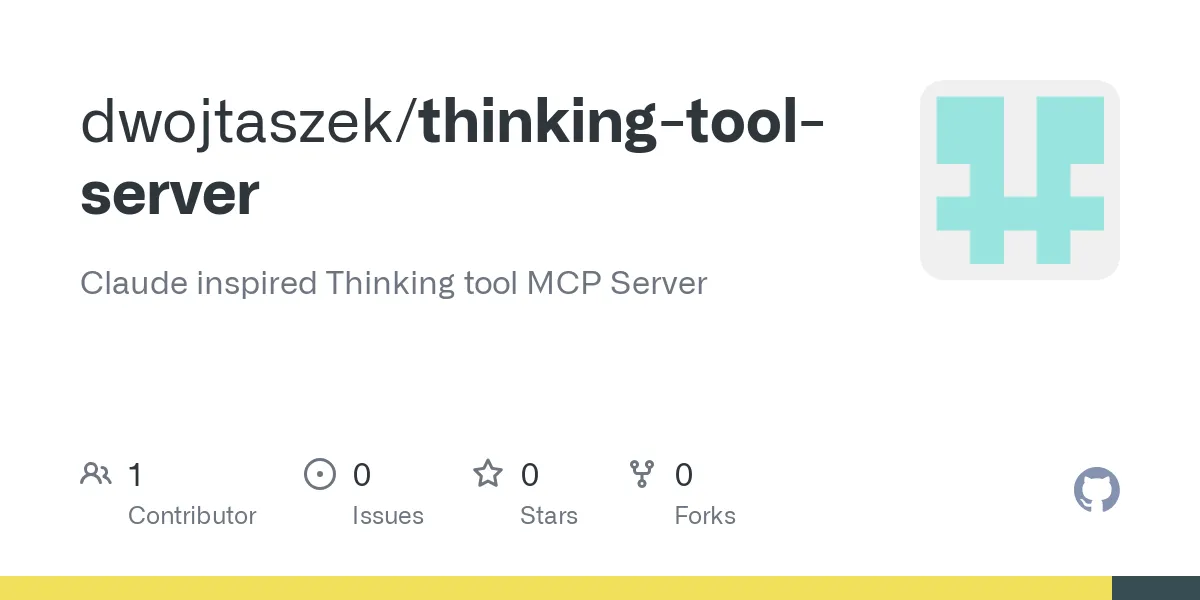 Claude-inspired AI Thinking Tool Server for Advanced Decision Workflows ...