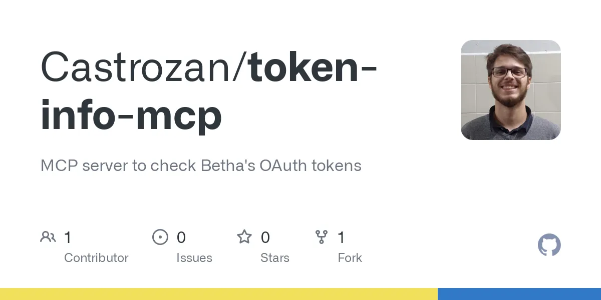 Token Info MCP: OAuth Token Verification & Management Server | Creati.ai