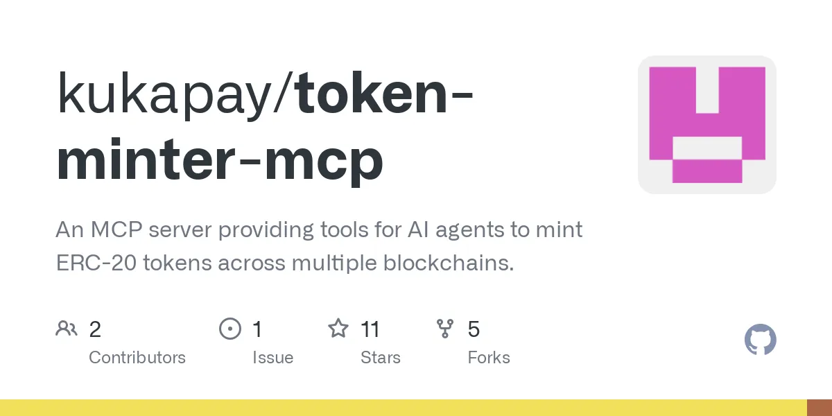 Token Minter MCP - Plataforma de Gestión de Tokens ERC-20 Cruzados ...