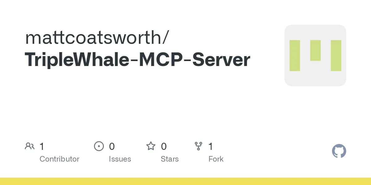 Servidor MCP de Triple Whale - API de acceso a datos analíticos de comercio electrónico | Creati.ai