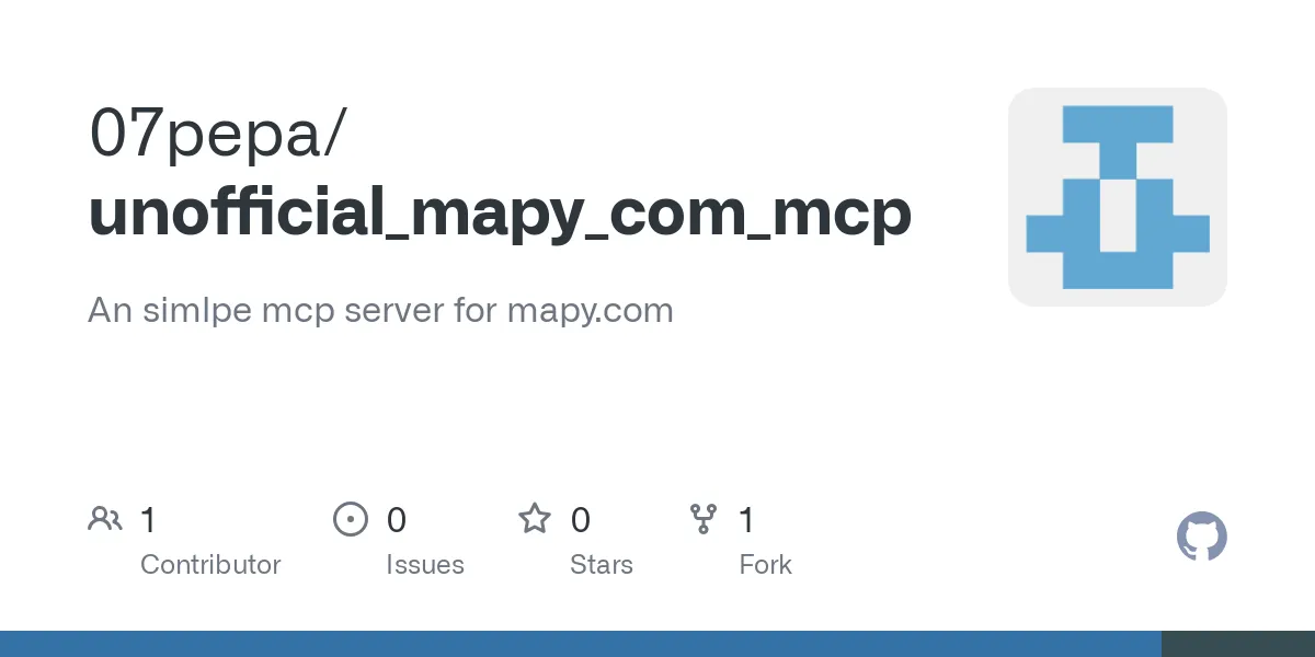 Unofficial Mapy.com MCP Server for Map API Access | Creati.ai