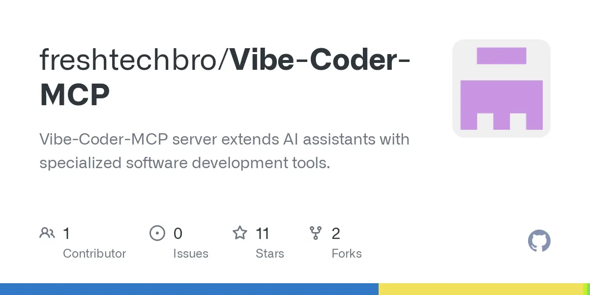 Servidor Vibe Coder MCP para el desarrollo de software asistido por IA | Creati.ai