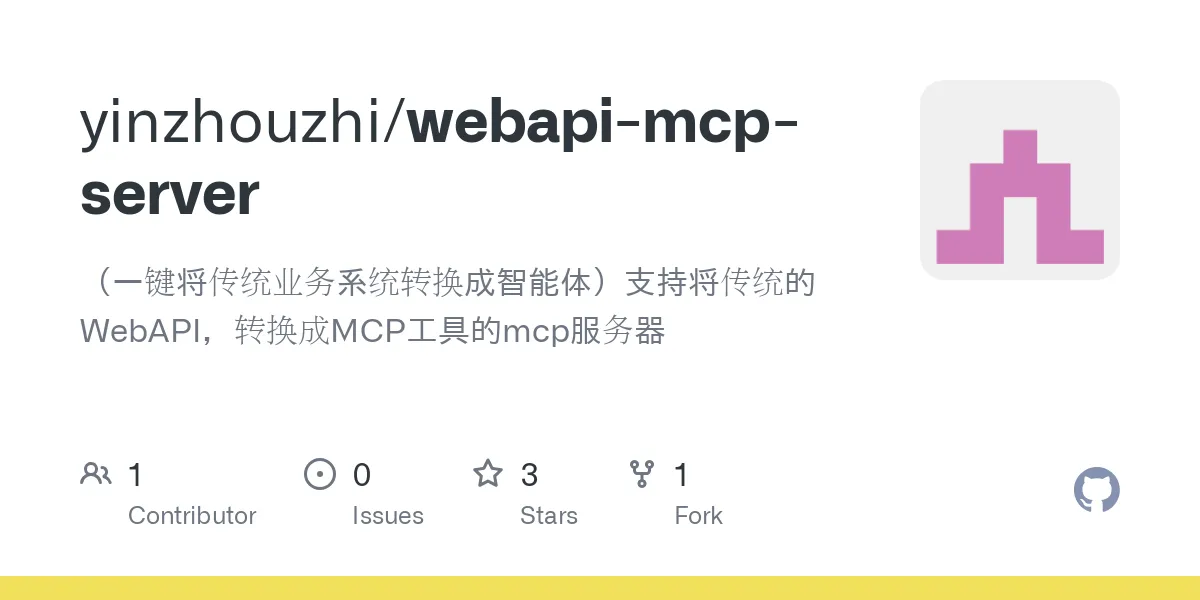 WebAPI MCP Server - Convert Web APIs into MCP Management Tools | Creati.ai
