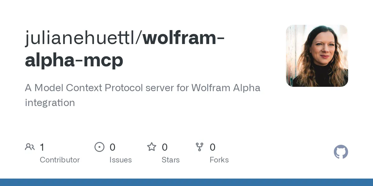 Wolfram Alpha MCP Server: AI Integration for Scientific Calculations ...