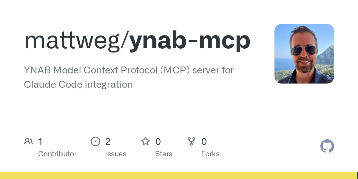 YNAB MCP: Integración API segura para gestión de presupuestos con Claude | Creati.ai